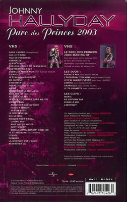 Johnny Hallyday Le Web Videographie Les videos de Johnny Hallyday Parc ...